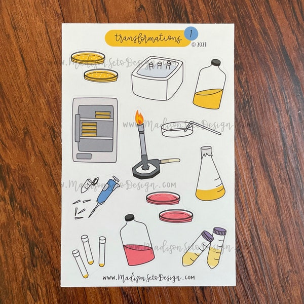 Cute Biochemistry Sticker, Western Blot, Labrador Retriever, Molecular ...