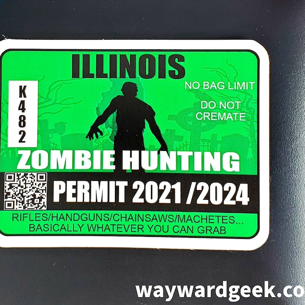Hunting Permit - Etsy