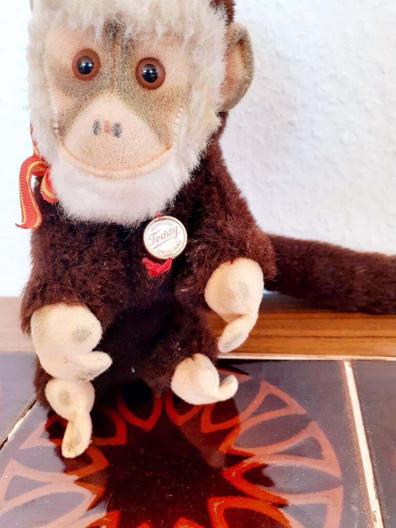 Hermann Monkey Stuffed Animal - Etsy