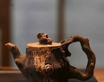 Wooden teapot | Etsy