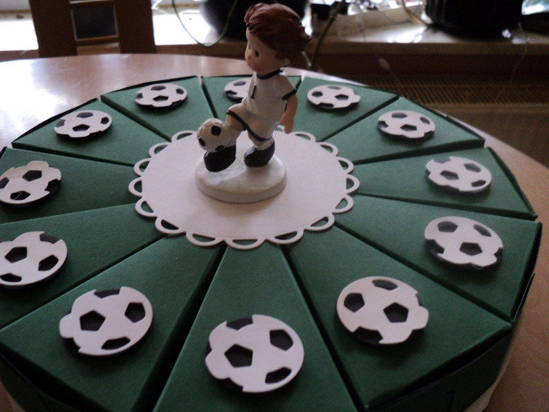 Fussballtorte Geldgeschenke Jungen Fussball Schachteltorte Papiertorte - Etsy.de