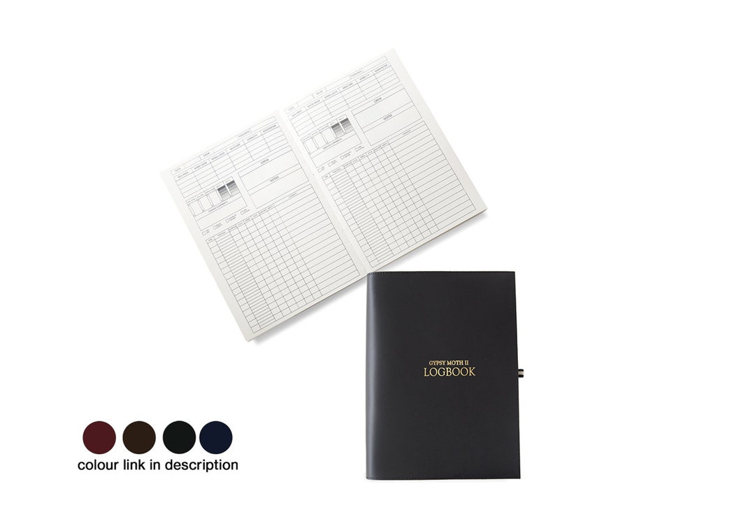 Acuto A4 Yacht Log Book Refillable Journal Handmade Italian Leather ...