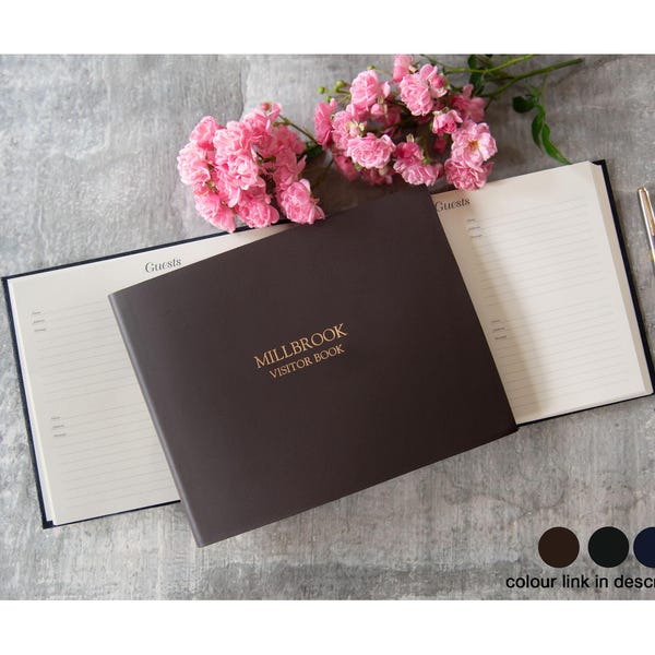 Visitors Book - Etsy