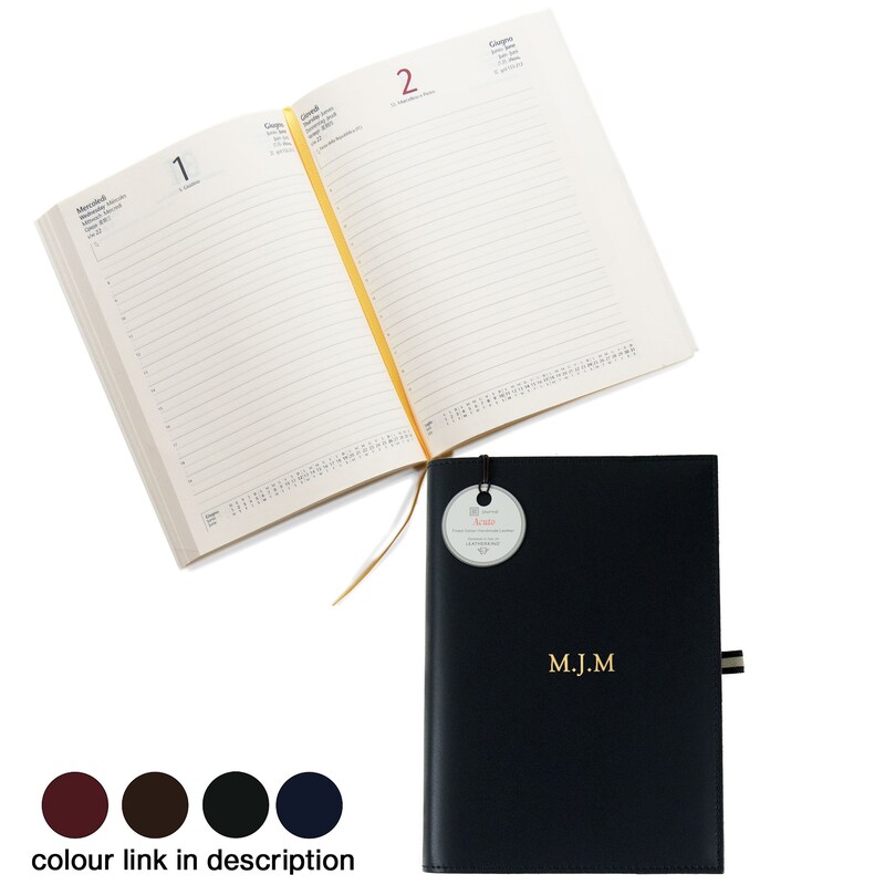 Leather Planner 2025 - Etsy