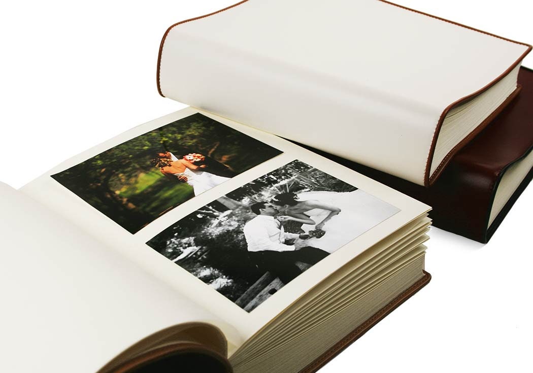Cortona Handmade Italian Leather Photo Album Medium White - Etsy UK