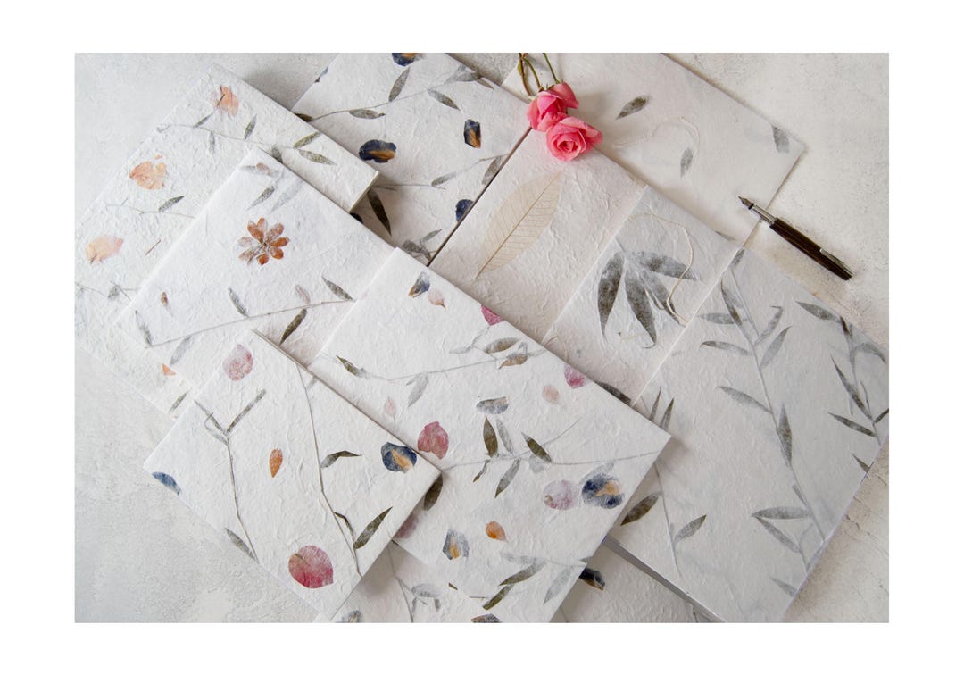 Petal Handmade Paper A4 (pack of 10 Sheets) Perfect for Arts and Crafts ...