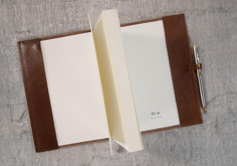 Rustico A5 Refillable Journal Gift Set Personalised Handmade Italian ...