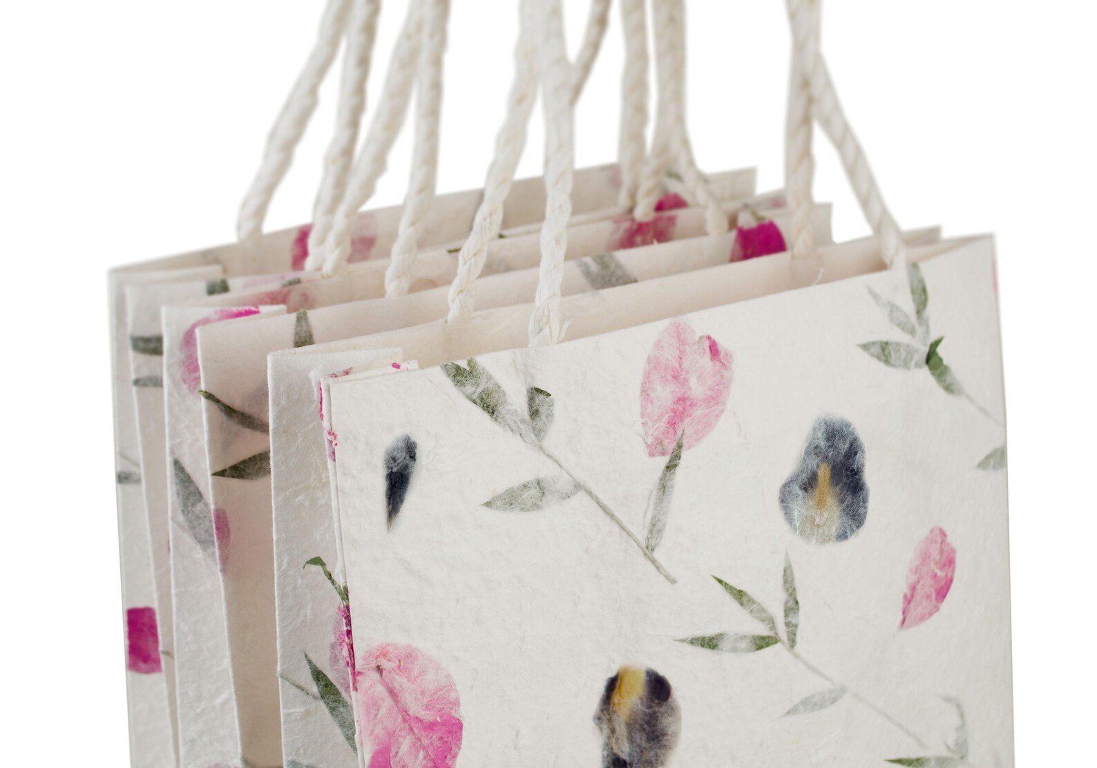 Eco Handmade Petals Gift Bags (set of 3) Weddings, Party Favours ...