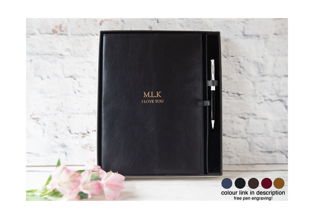 Rustico A4 Refillable Journal Handmade Italian Full-grain Vegetable Tan ...