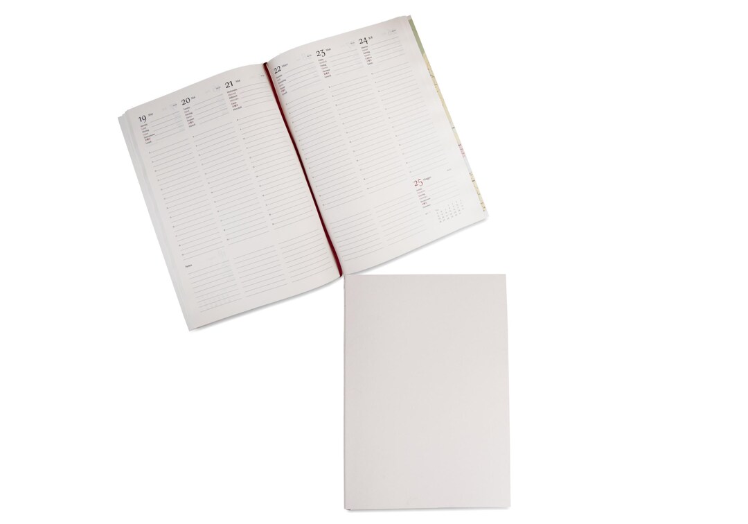 Ilcarta A4 2025 Planner Journal Refill Italian Acid-free Paper, Weekly ...