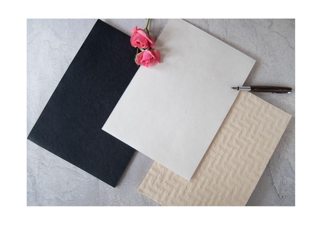 Natural Bark Handmade Paper A4 (pack of 10 Sheets) - Etsy