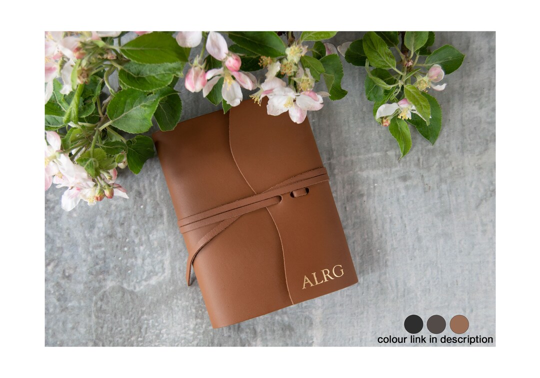 Iindra A6 Handmade Leather Refillable Journal: Copper, Pocket Journal ...