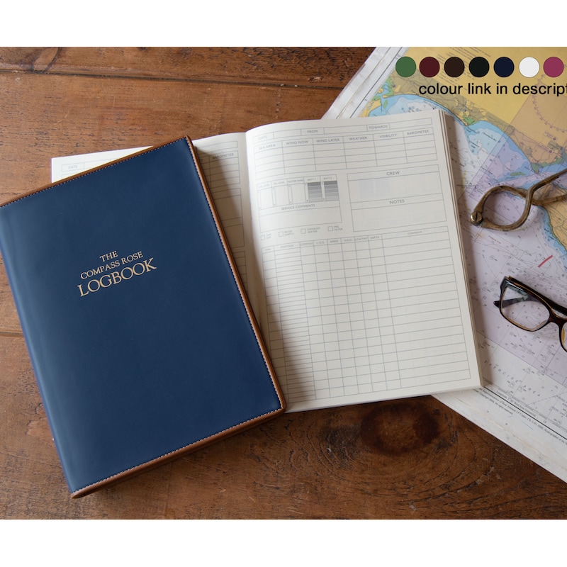 Sailing Log Book - Etsy