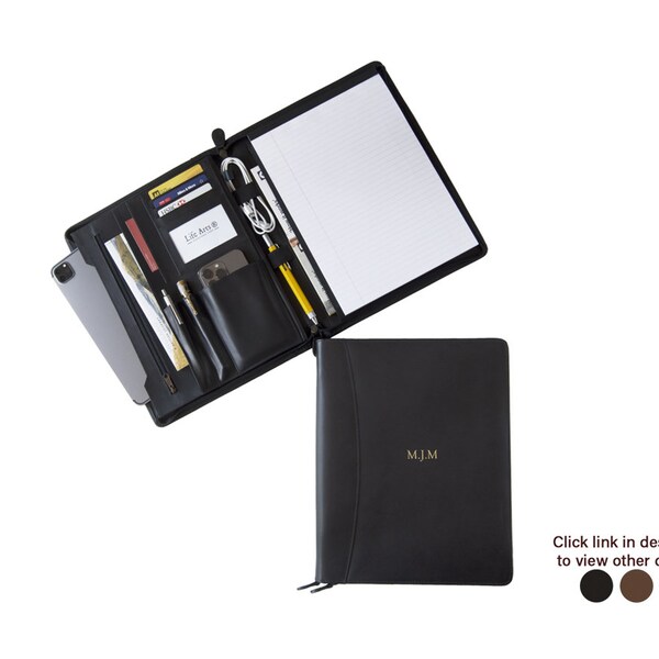 Leather Padfolio - Etsy
