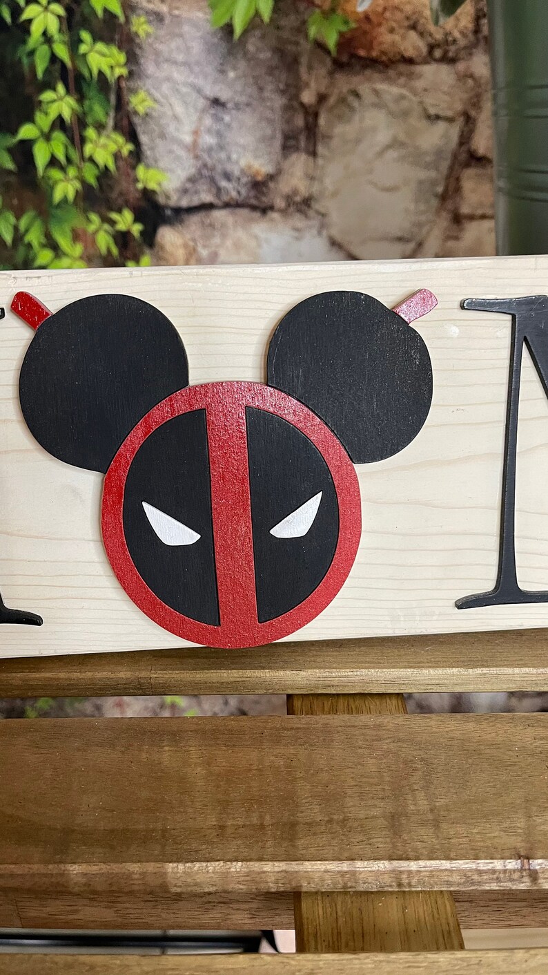 Deadpool Marvel Inspired Large Magnet Rare Find Magnet Only - Etsy