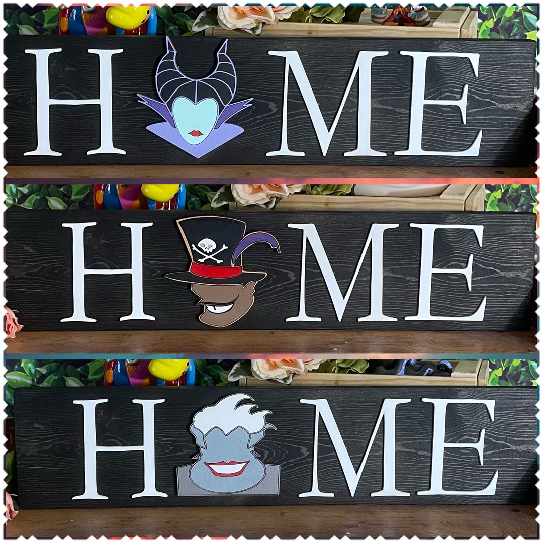 Disney Inspired Villains Magnets Only Rare Find | Ursula | Maleficent ...