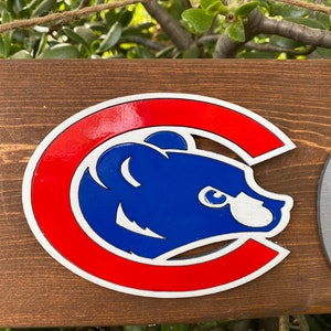 Cubs/bears Chicago Interchangeable Welcome Sign - Etsy