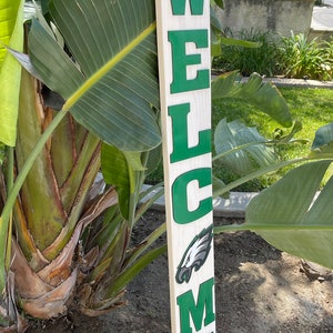 Philadelphia Eagles Welcome Sign - Etsy