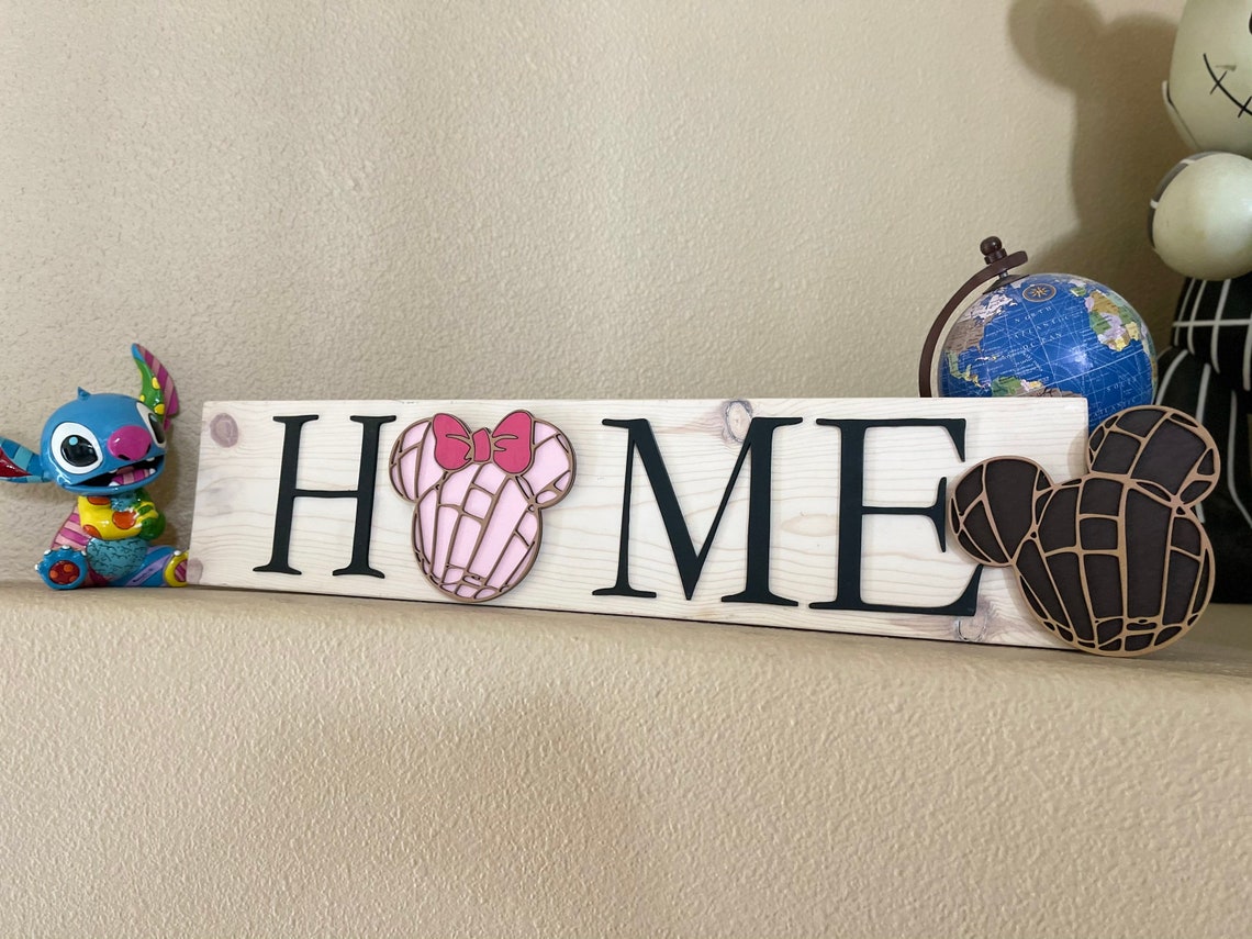 Concha Pan Dulce Mickey or Minnie Mouse Disney Inspired MAGNET - Etsy