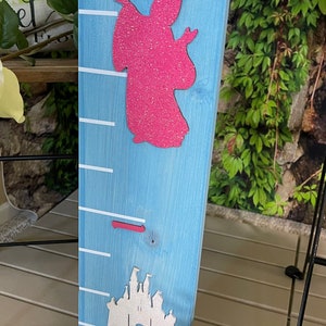 Cinderella Princess Growth Chart Disney Inspired Ruler - Etsy