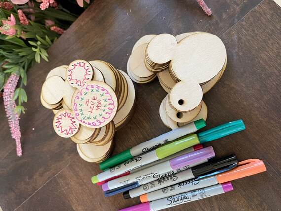 DIY Mickey Mouse Blank Face Wood Cut Outs in 3 Sizes - Etsy