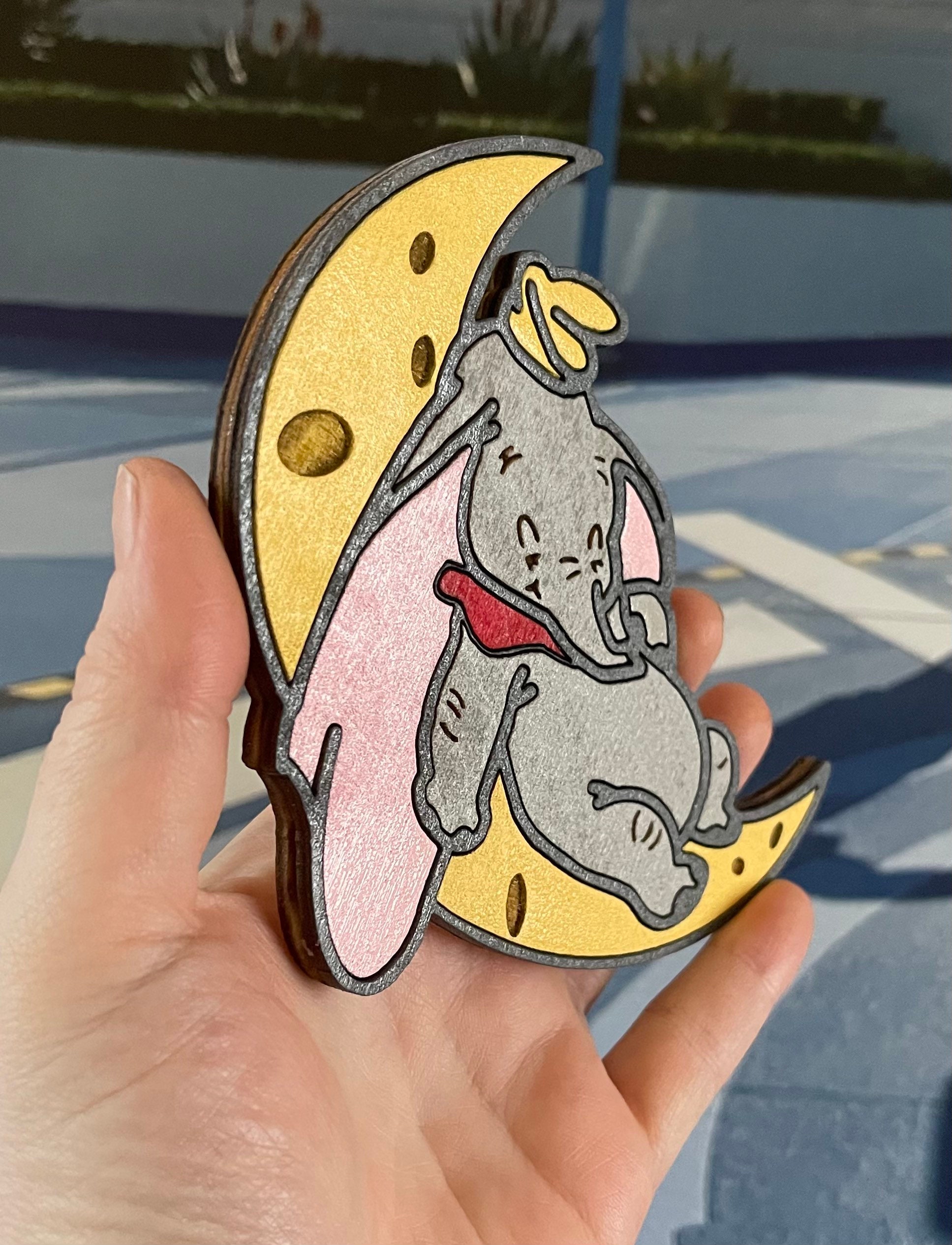 Dumbo Sleeping Disney Inspired MAGNET ONLY Rare Find - Etsy