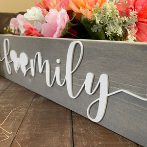 Family Sign Disney Inspired - Etsy