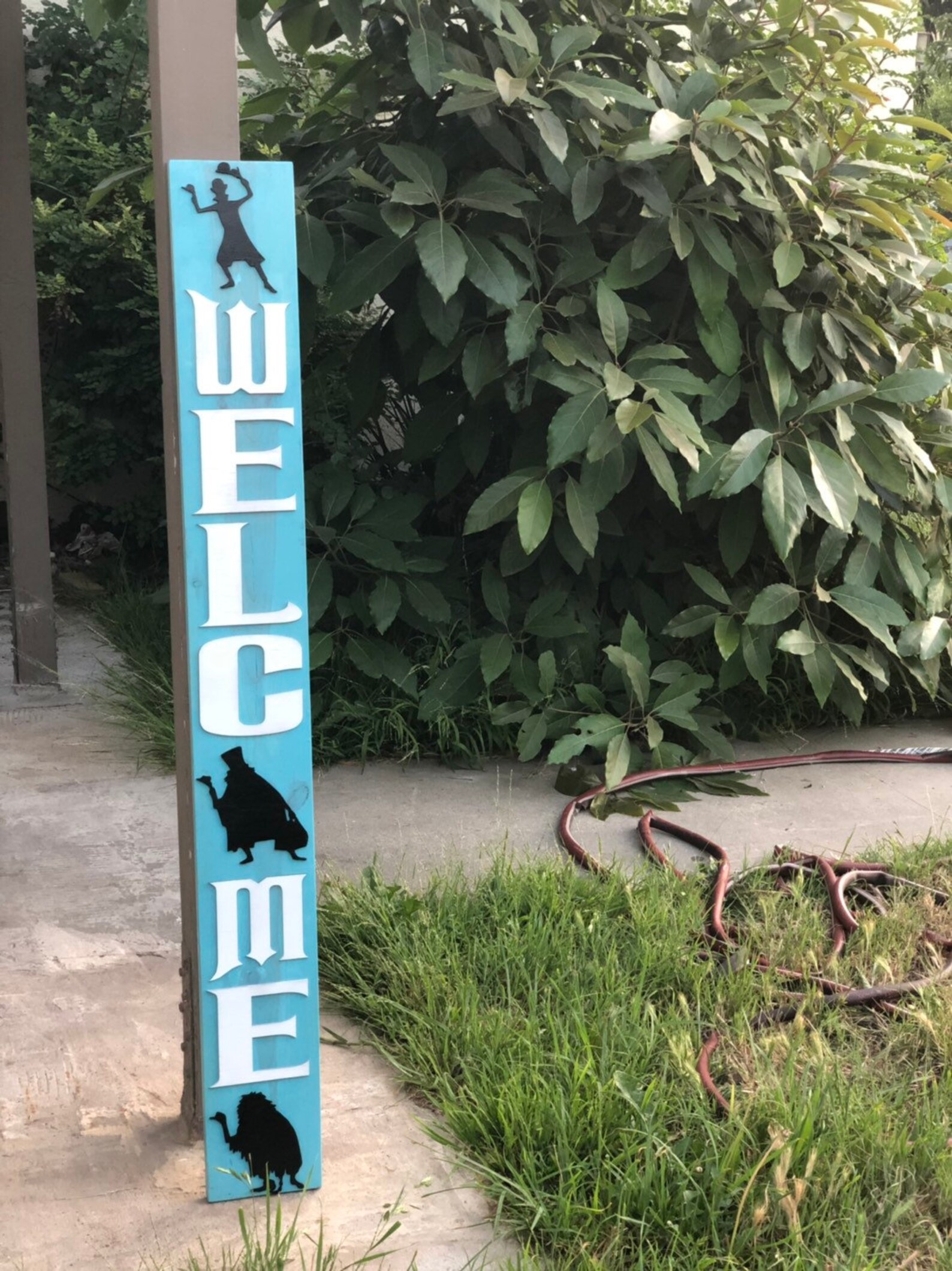 Haunted Mansion Sign Welcome Disney Sign - Etsy