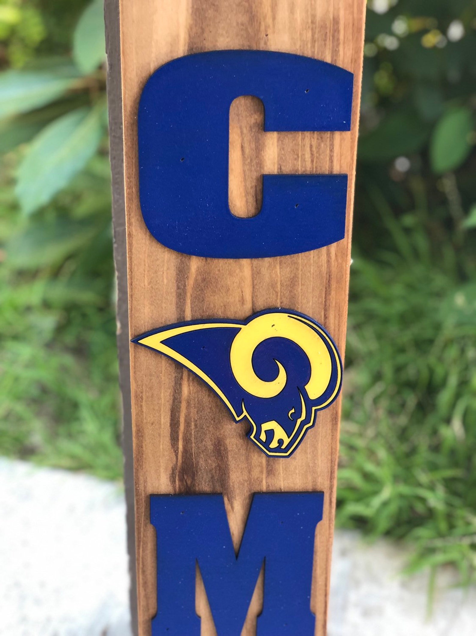 La Rams Welcome Sign - Etsy
