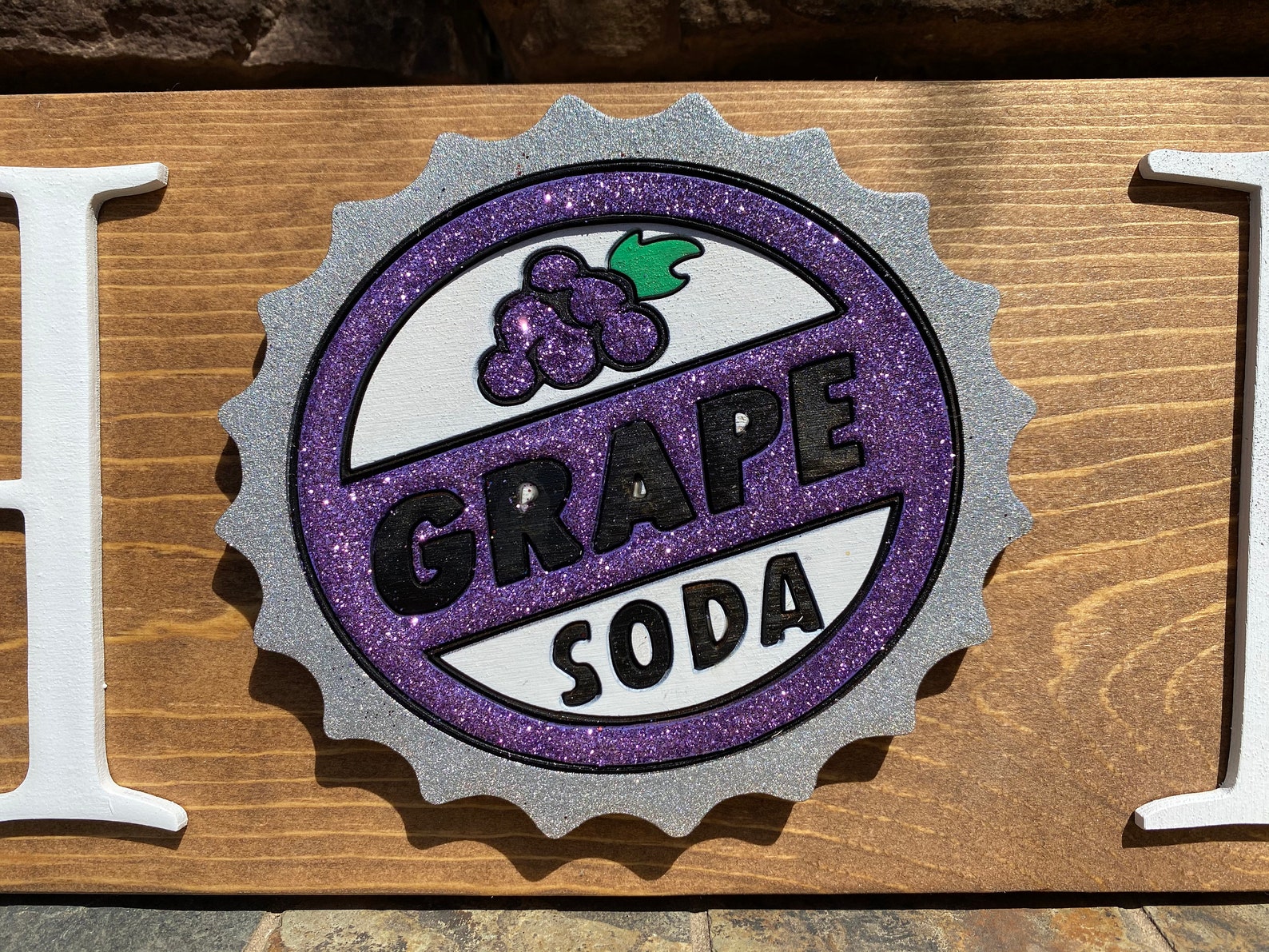 Home Disney Inspired Grape Soda UP Sign Rare Find | Etsy