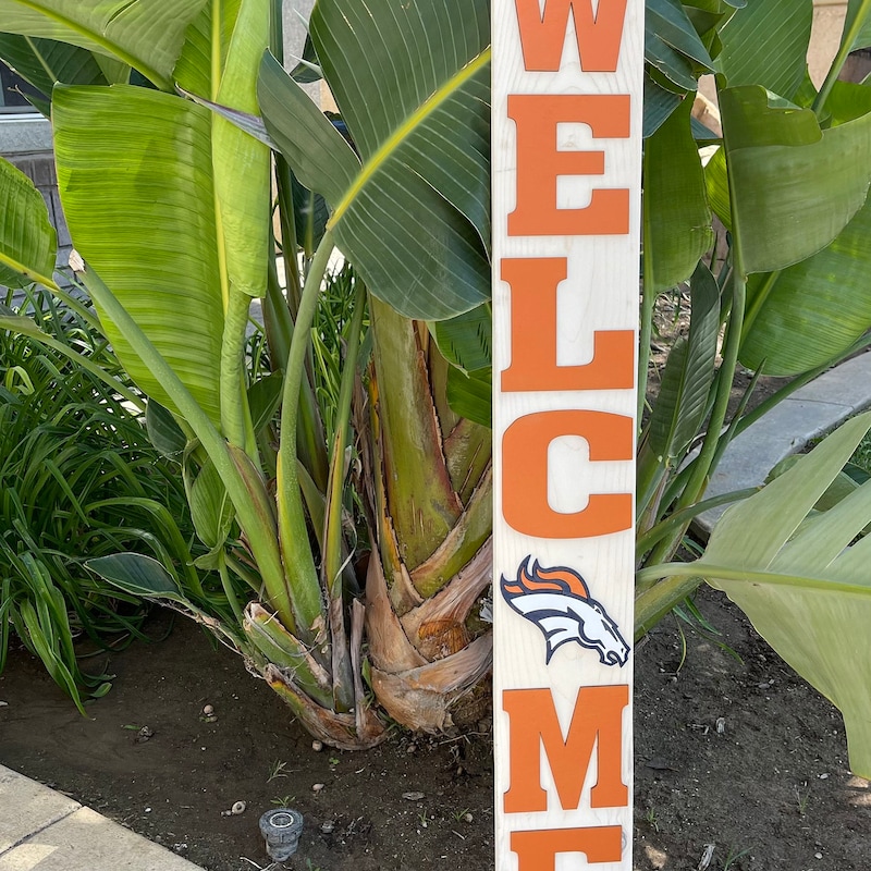 Denver Broncos Sign - Etsy