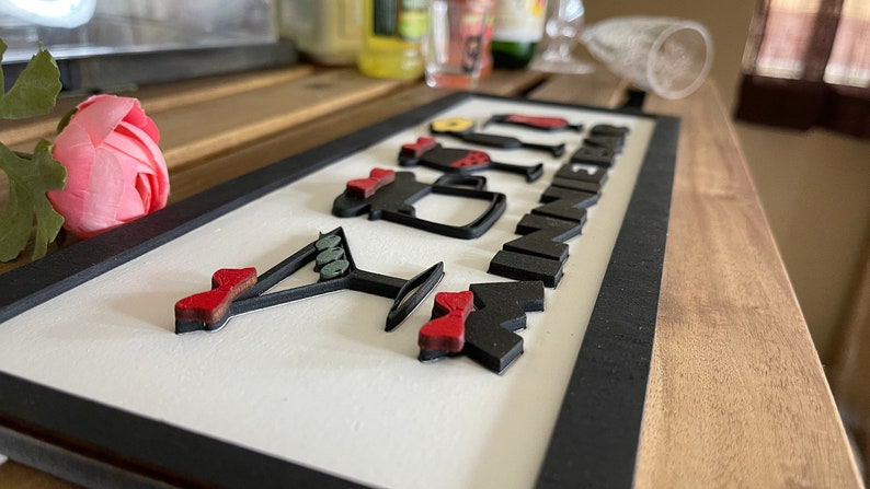 Minnie Bar Minnie Mouse Inspired Sign Wood - Etsy