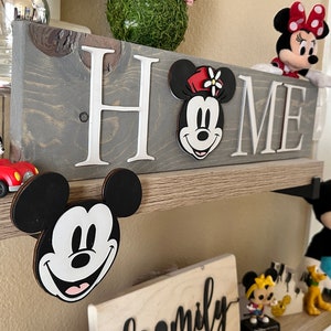 Retro Mickey Mouse | Minnie Mouse Disney Inspired MAGNET ONLY ...