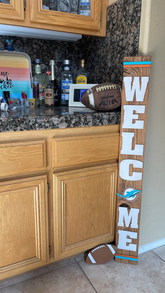 Miami Dolphins Welcome Sign - Etsy