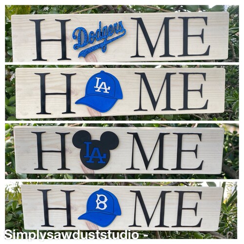 LA Dodgers Welcome Sign - Etsy