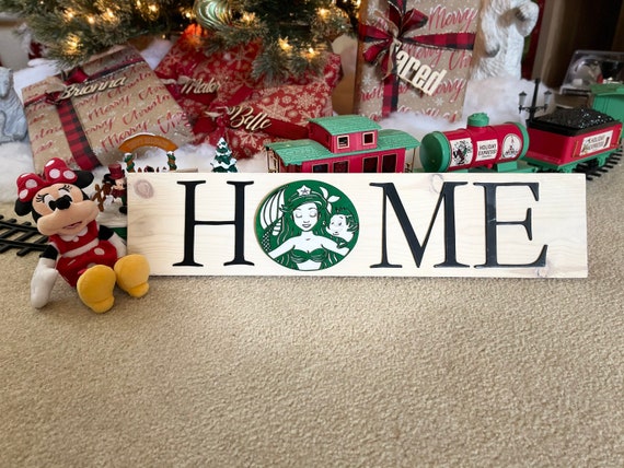 Little Mermaid Home Sign | Etsy