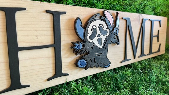 Stitch Halloween Costume Scream the Movie Magnet Only Disney - Etsy