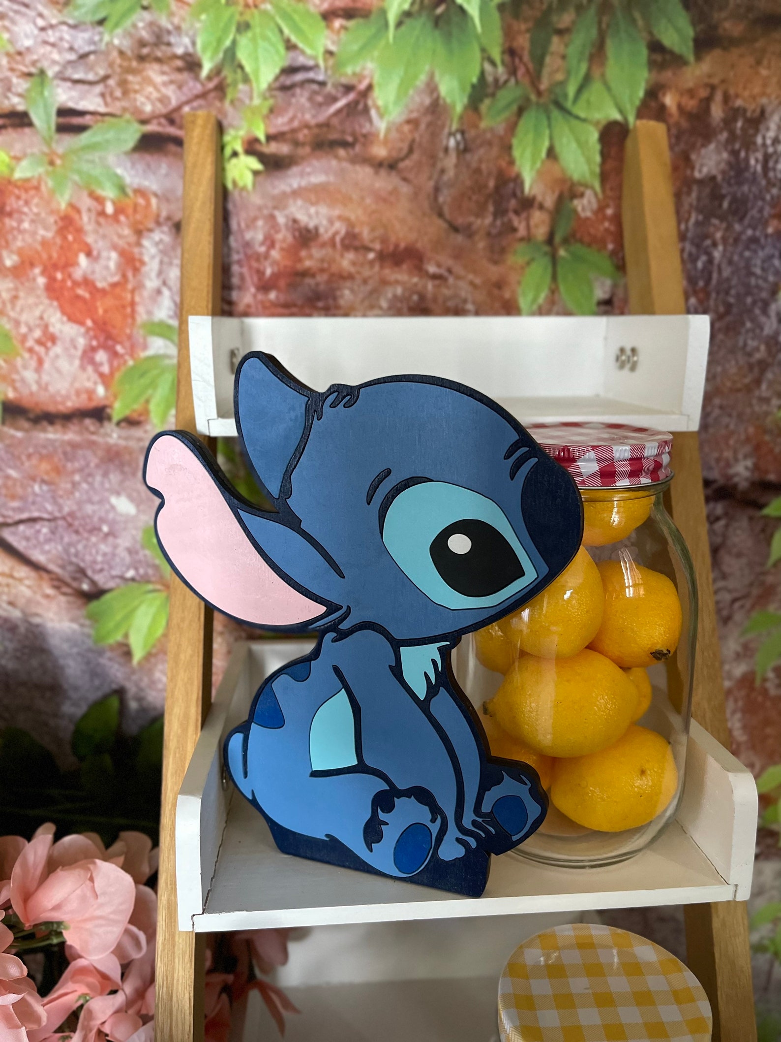 Stitch Large Wooden Sign Rare Find Disney Inspired Lilo and Stitch - Etsy