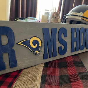 La Rams Welcome Sign - Etsy