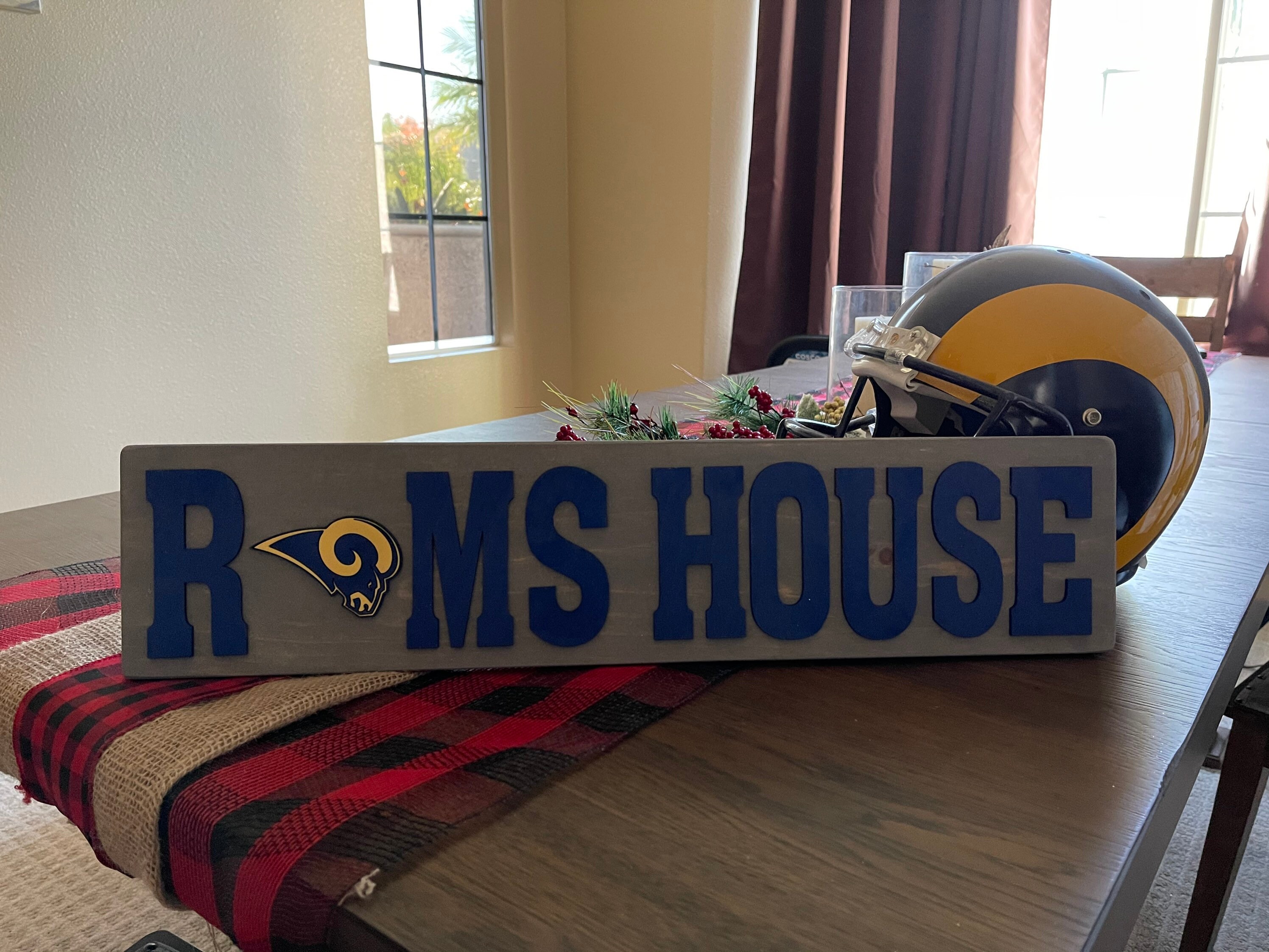 La Rams Welcome Sign | Etsy