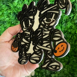 Mickey and Minnie Mummy Costume Magnet Disney Inspired Interchangeable ...