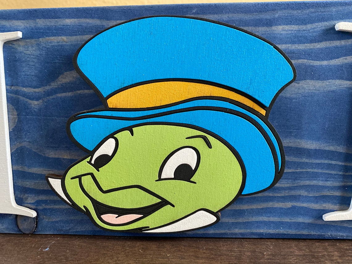 Pinocchio Welcome OR Home Sign Disney Rare Find - Etsy