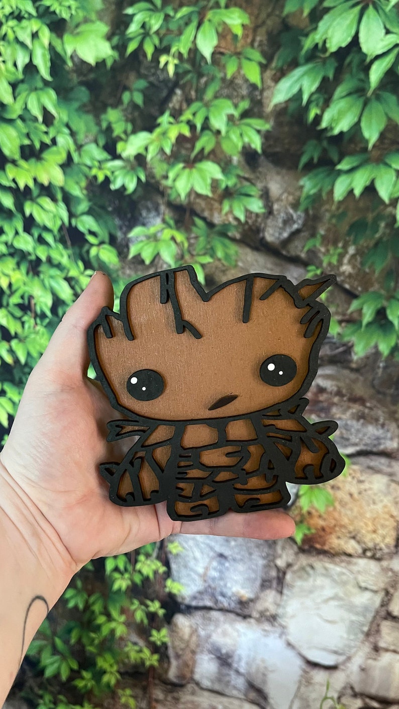 Groot Marvel Inspired Large Magnet Baby Groot Interchangeable - Etsy
