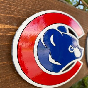 Cubs/bears Chicago Interchangeable Welcome Sign - Etsy