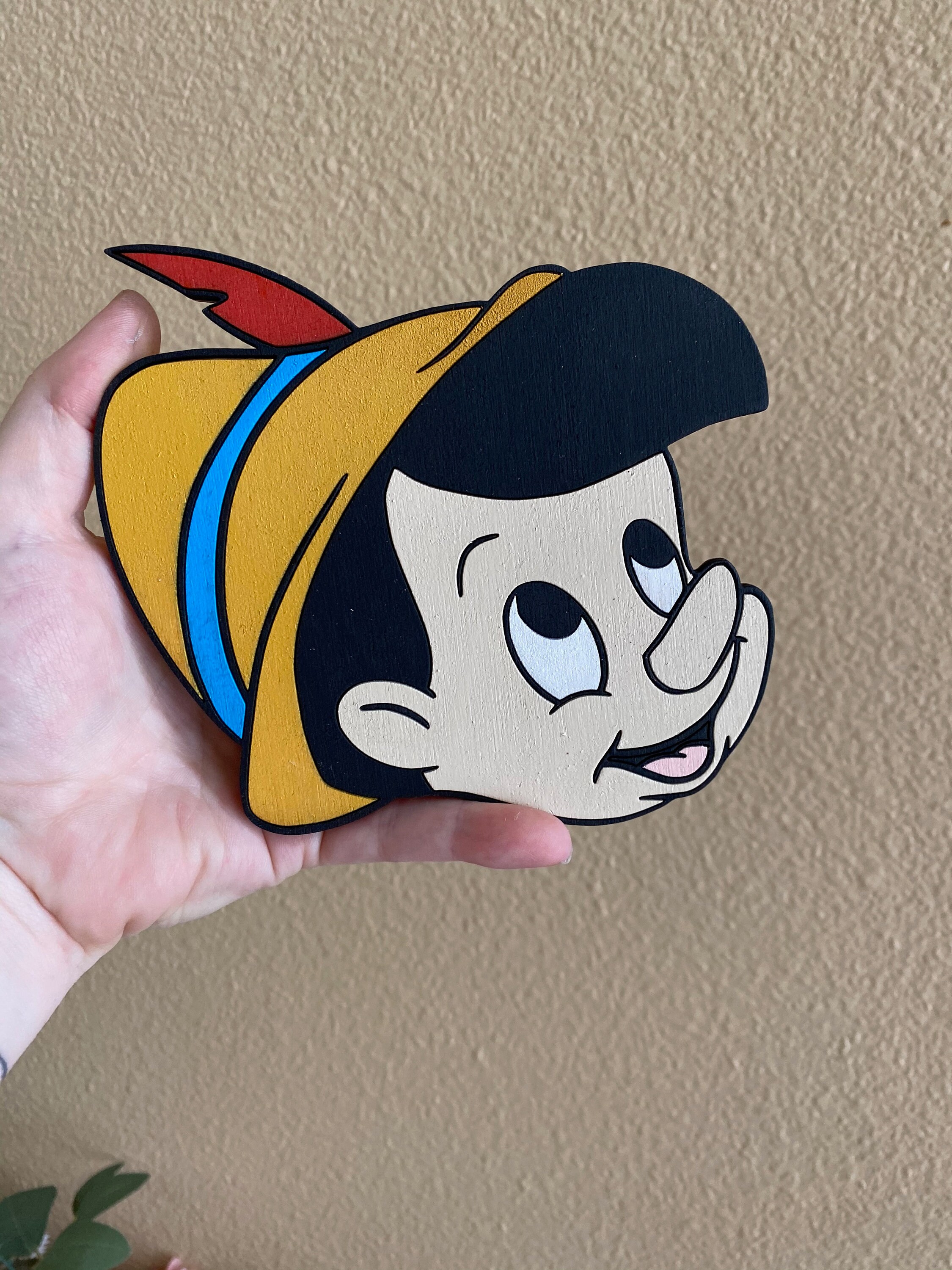 Pinocchio Welcome OR Home Sign Disney Rare Find - Etsy
