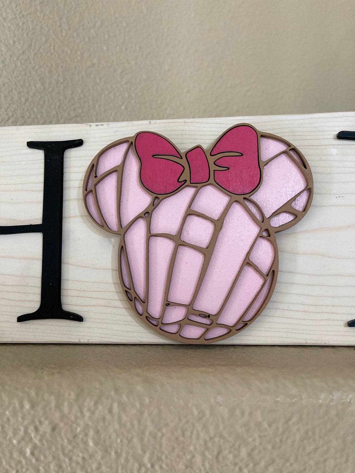 Concha Pan Dulce Mickey or Minnie Mouse Disney Inspired MAGNET - Etsy