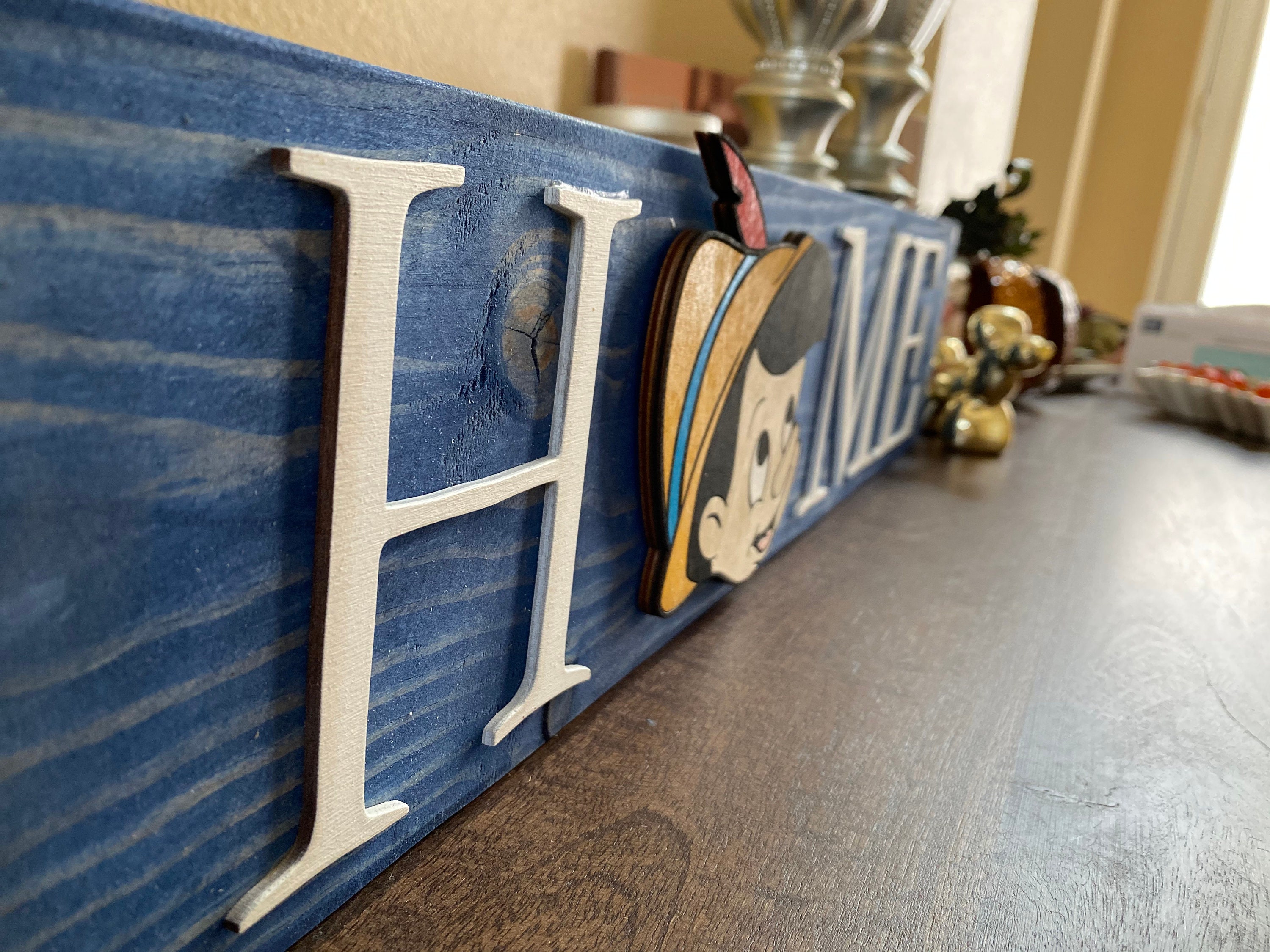 Pinocchio Welcome OR Home Sign Disney Rare Find - Etsy