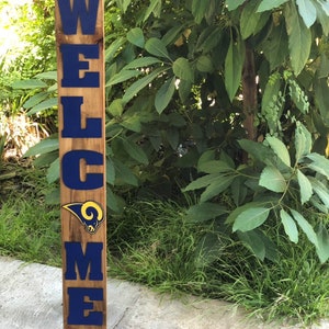 La Rams Welcome Sign - Etsy