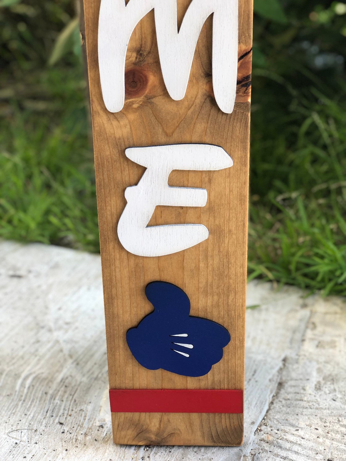 Mickey Mouse Welcome Sign Disney 4th of July Edition | Etsy