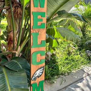 Philadelphia Eagles Welcome Sign - Etsy